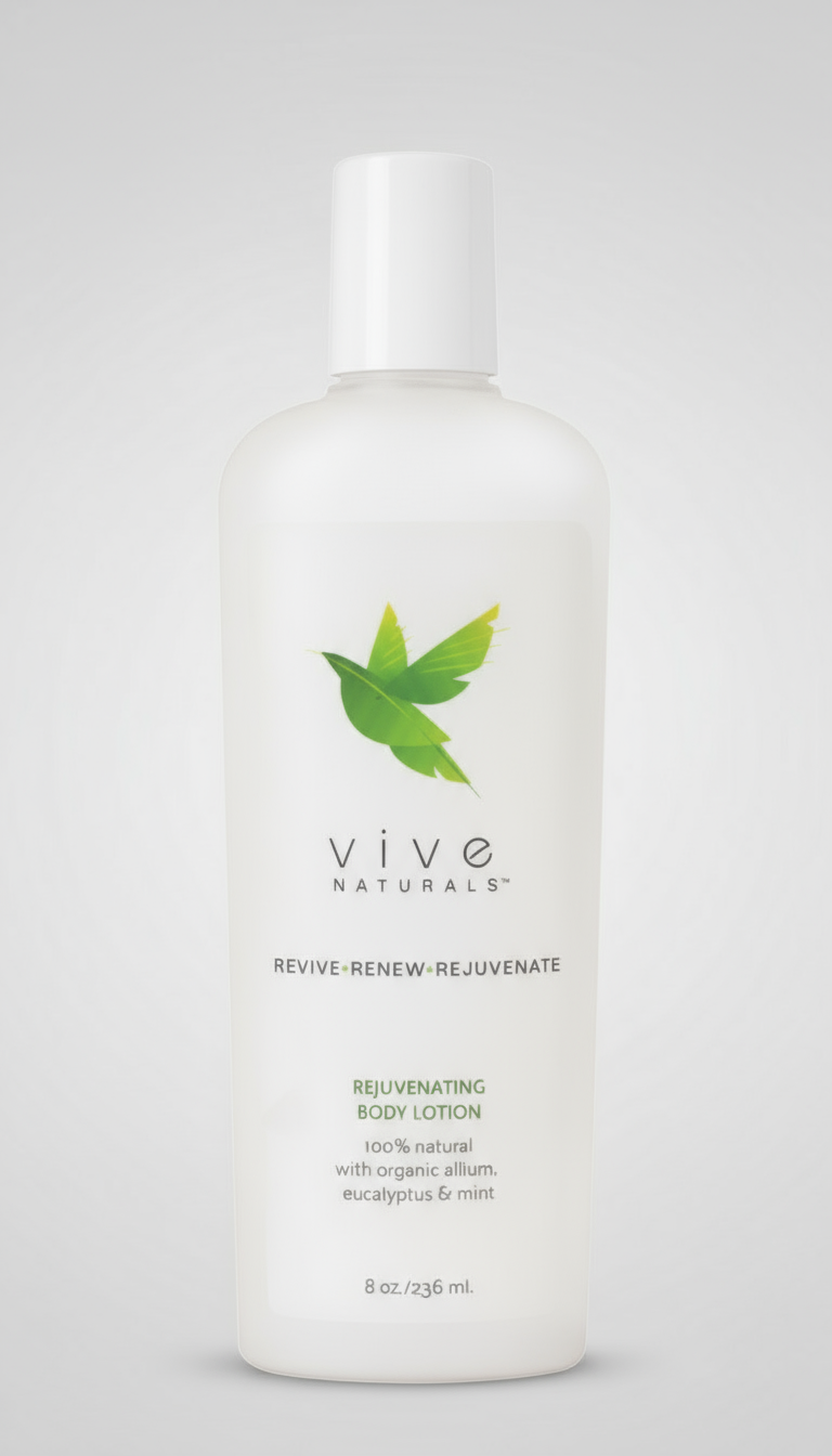 Rejuvenating Body Lotion – Vive Naturals - Get Your Vive On!